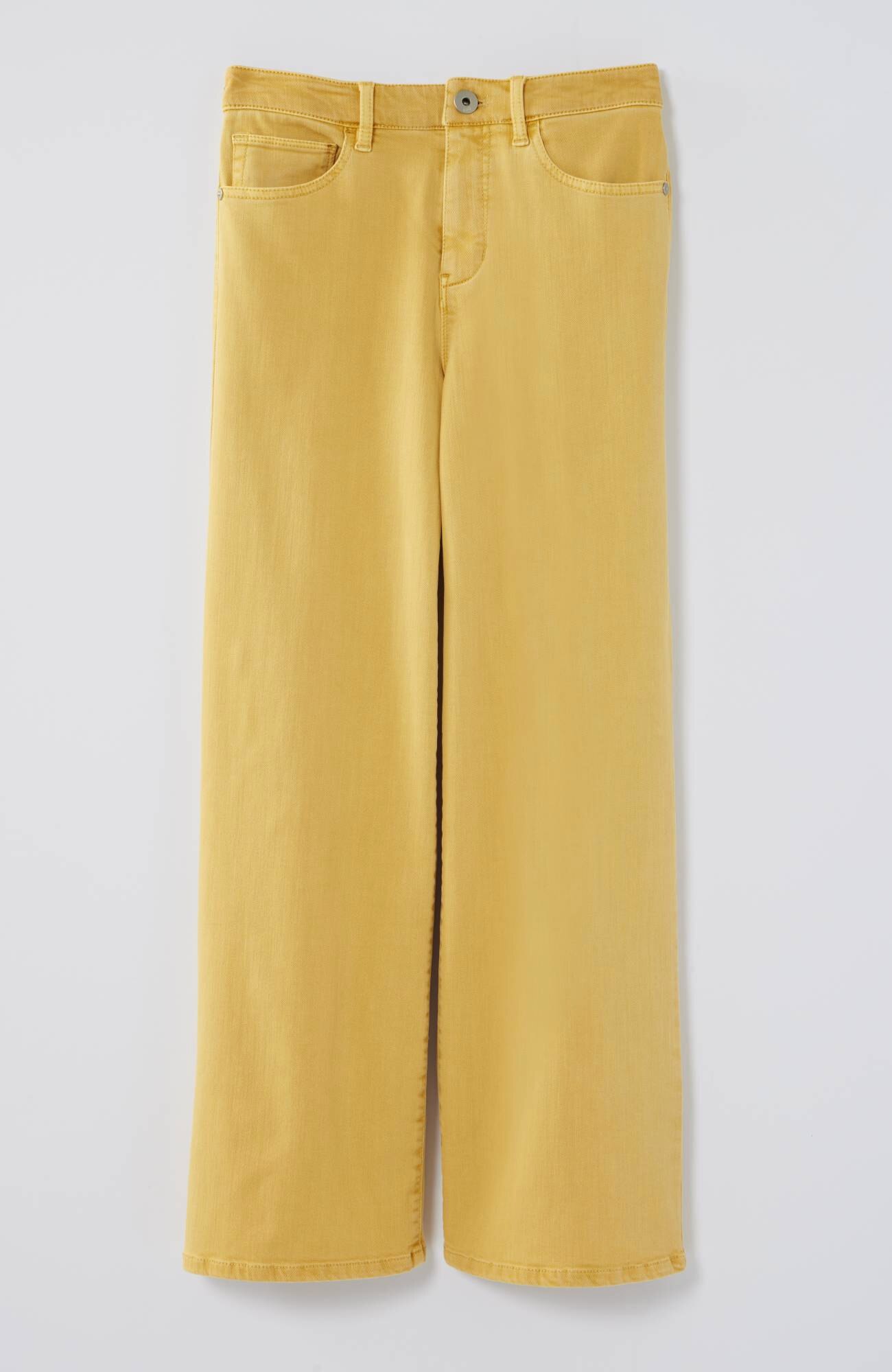 J. Jill High-Rise Full-Leg Denim Crops | Hamilton Place